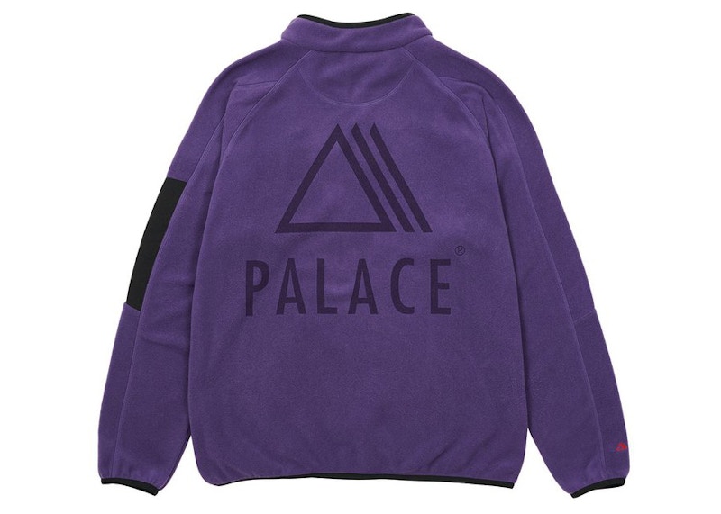 Palace Polartec 1/4 Zip Purple Men's - SS21 - US