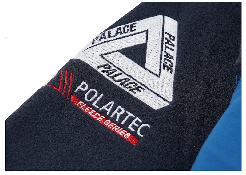 Palace Polartec Duo Fleece Jacket Navy Men's - SS24 - US