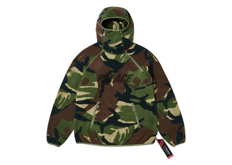 Palace Polartec Ninja Hood Woodland DPM Men's - FW23 - US