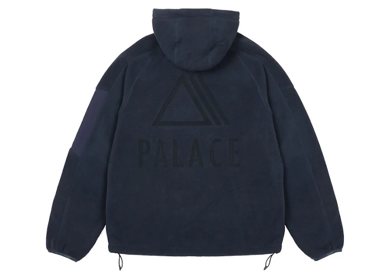 Palace Polartec Venter Hood Jacket Navy Men's - FW22 - US