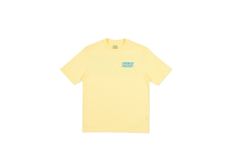 Palace Pronto T-Shirt Sunshine Yellow - SS18 - US