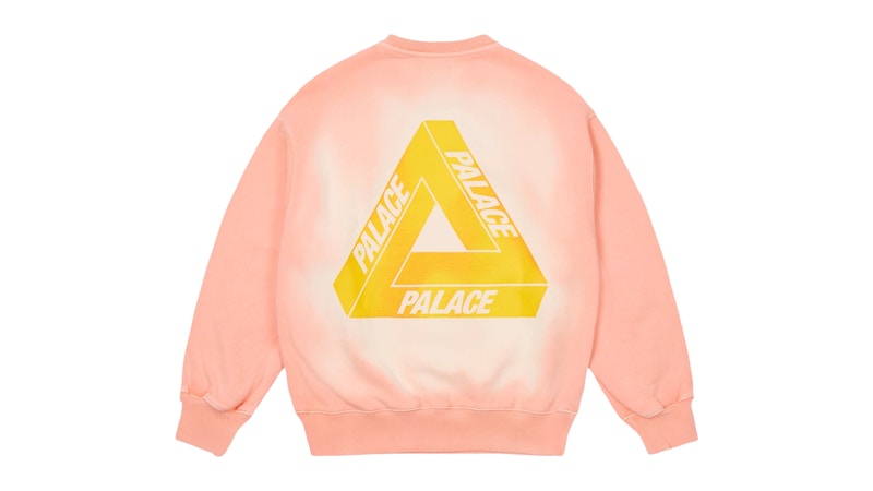Palace Reacto Tri-Ferg Crew Orange Men's - SS25 - US