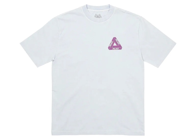 Palace Reacto Tri-Ferg T-Shirt Blue Men's - SS23 - US