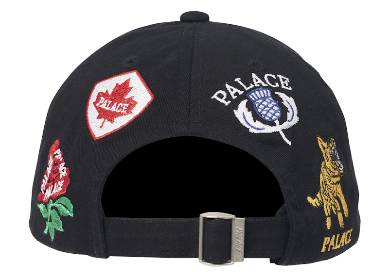 Palace Rugger Bugger 6-Panel Black Men's - SS21 - US