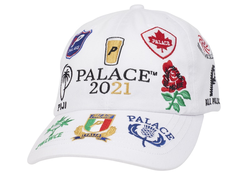 Palace Rugger Bugger 6-Panel White Men's - SS21 - US
