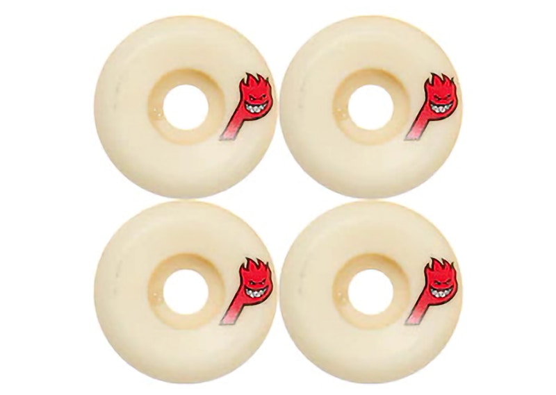 Palace Spitfire Conical Full Formula Natural 52mm Wheels White/Red ...