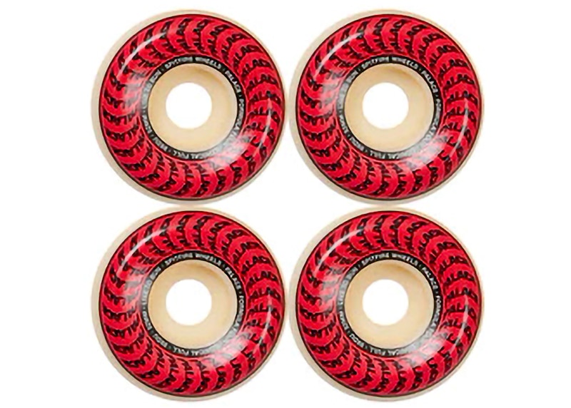 Palace Spitfire Conical Full Formula Natural 52mm Wheels White/Red - SS24 - KR