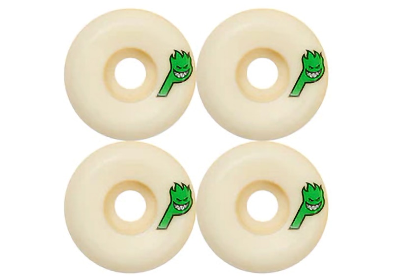 Palace Spitfire Conical Full Formula Natural 54mm Wheels White/Green ...