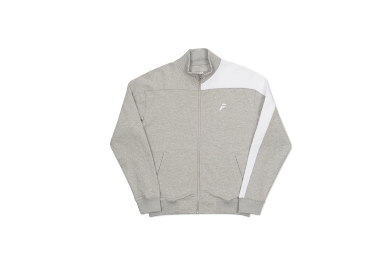 Palace Sport Selecta Track Top Grey/White Men's - SS16 - US