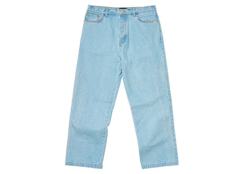 Palace Stud Jean Stone Wash - SS23 - ES