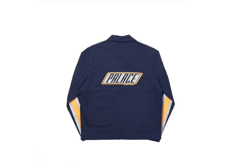 Palace Stuff Jacket Navy Men's - FW19 - US