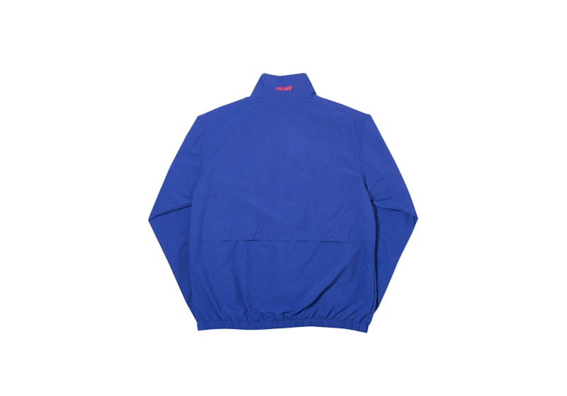 Palace Supplex Shell Jacket Blue/Cayenne Men's - FW18 - US