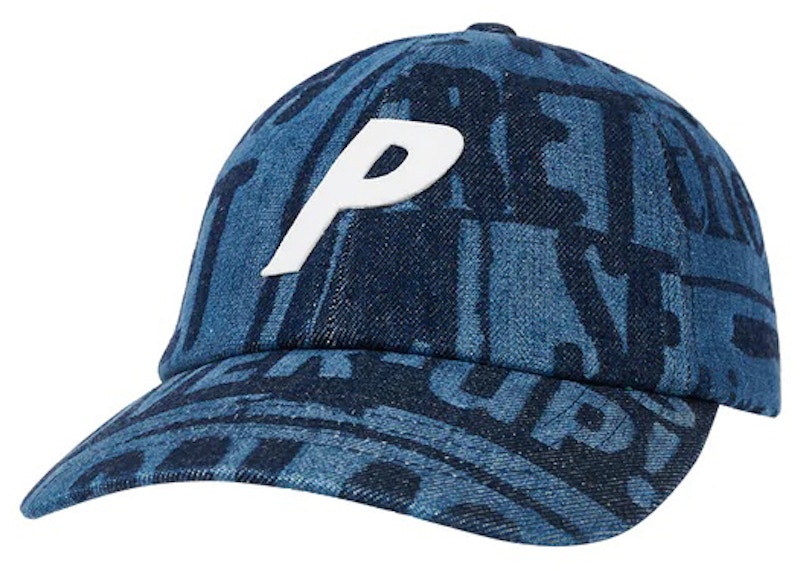 Palace Tabloid Denim P 6-Panel Tabloid - FW22 Hombre - MX