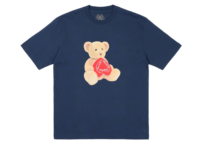 Palace Teddy T-shirt Navy Men's - SS24 - US