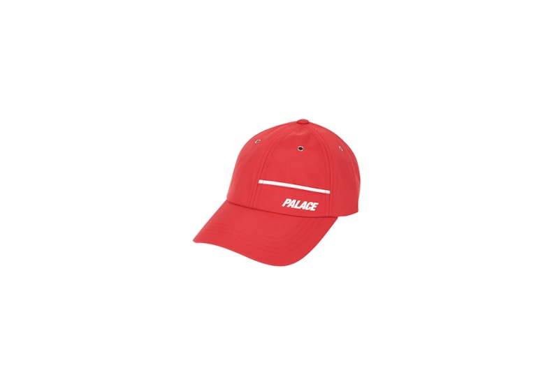 Palace Track Shell 6-Panel Red - FW18