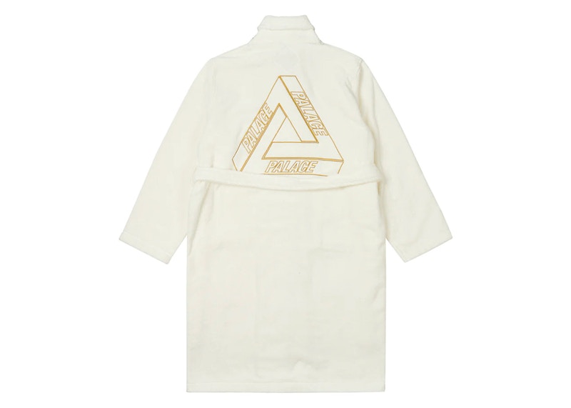 Palace Tri-Ferg Bathrobe White Men's - FW23 - US