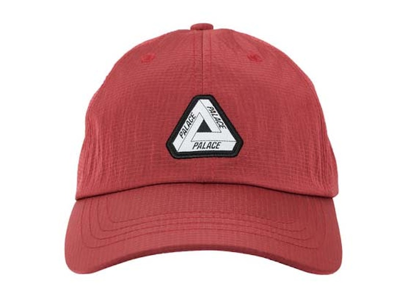 Palace Tri-Ferg Patch Shell 6-Panel Burgundy Men's - SS22 - US