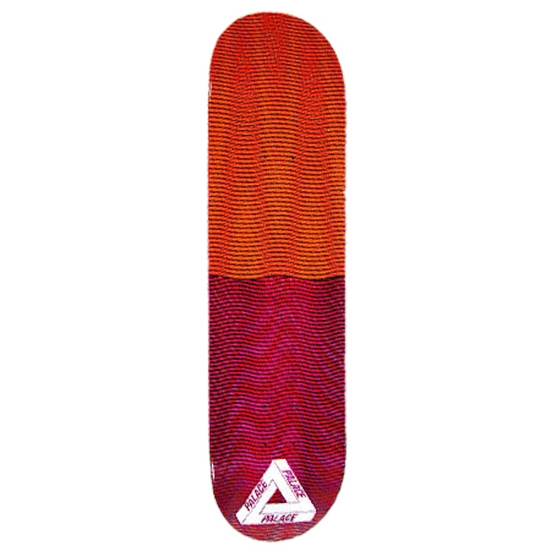 Palace Trippy Stick Skateboard Deck Orange/Purple - FW15 - US