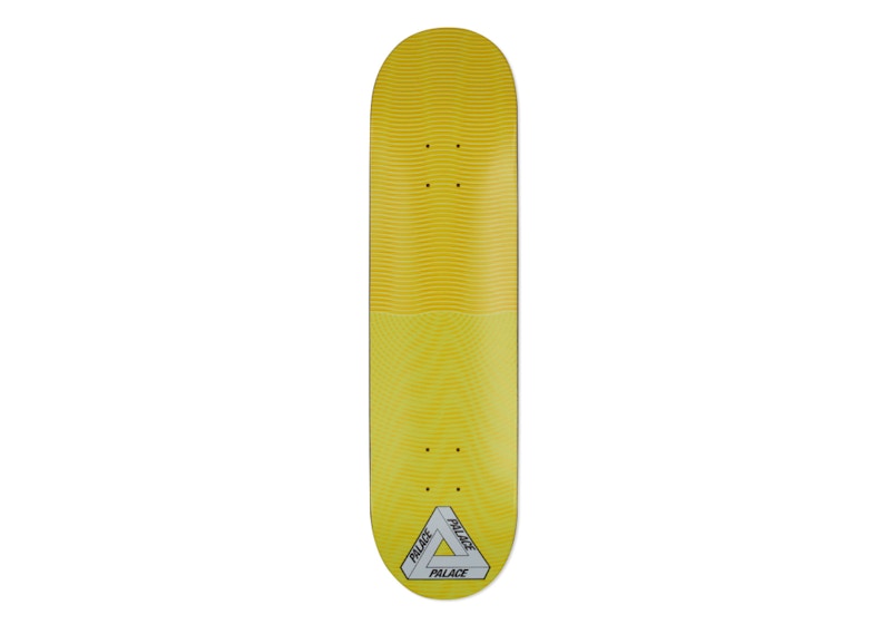 Palace Trippy Stick Two 8.1 Skateboard Deck Yellow - SS16 - US