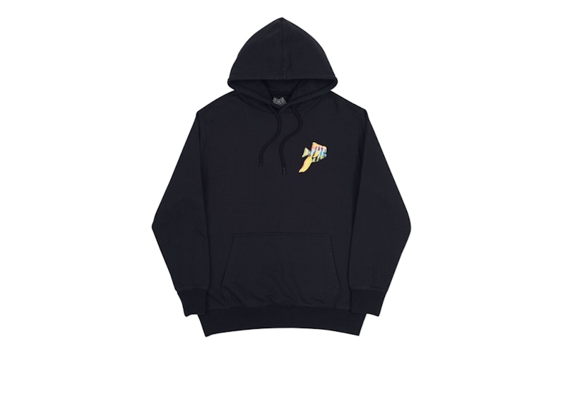 Palace Tropical Pish Hood Black/Yellow/Blue Men's - Summer 2017 - US