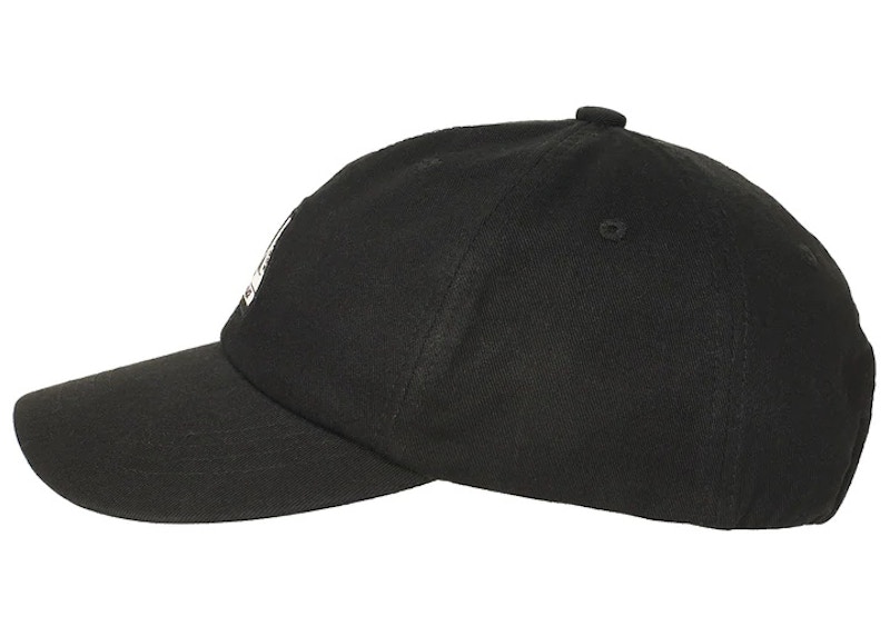 Palace Washed Twill Tri-Ferg 6-Panel Black Men's - SS22 - US