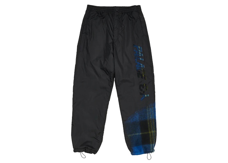 Palace Y-3 Needle Punch Nylon Wool Pants Black Men's - FW22 - US