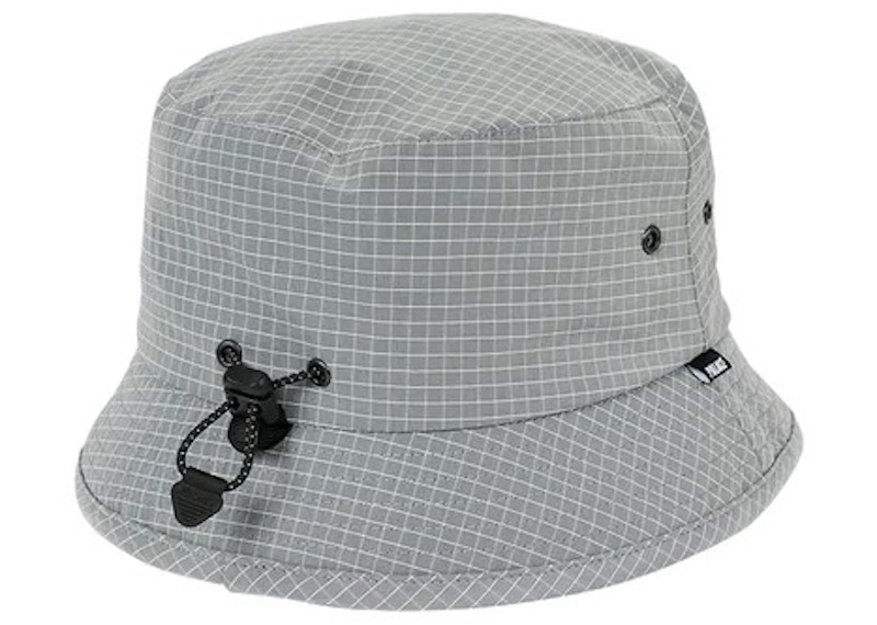 Palace Y-Ripstop Shell Bucket Steel Grey Men's - SS23 - US