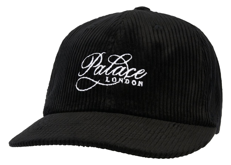 Palace Ye Olde Corduroy Pal Hat Black - FW24 - US Palace Ye Olde Corduroy Pal Hat Black - FW24 - US