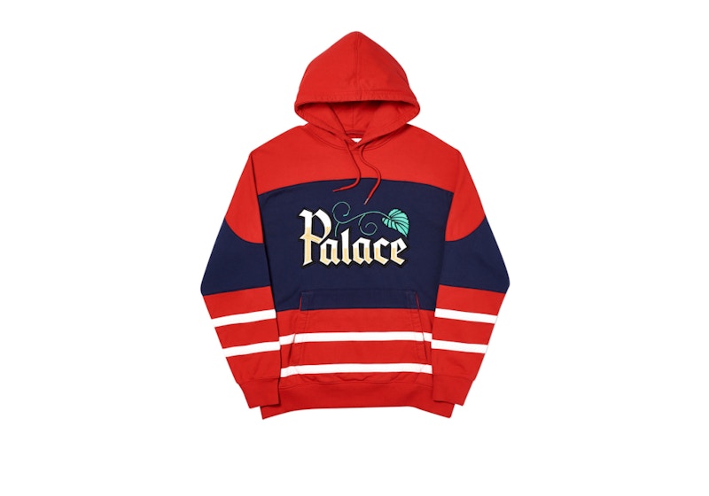 Palace Zero Zero Hood Red/Blue Men's - FW19 - US