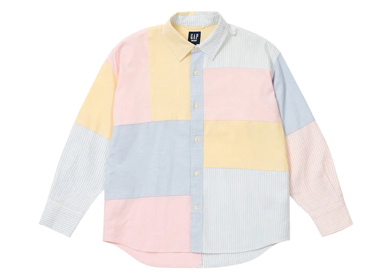 Palace x Gap Kids Shoulder Drop Oxford Shirt Multi Kids' - SS24 - US