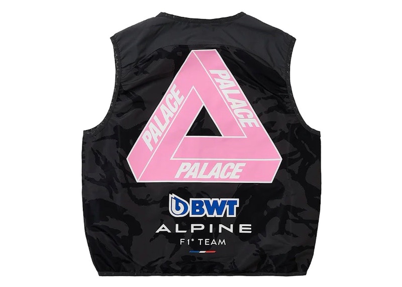 Palace x Kappa For Alpine Pit Vest Bodywarmer Night Desert Camo Men's ...