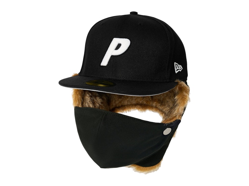 Palace x New Era Mask Dogear 59Fifty Fitted Cap Black Men's - FW25 - US