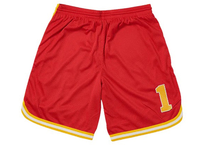 Palace x Spitfire Basketball Short Red Men's - SS23 - US