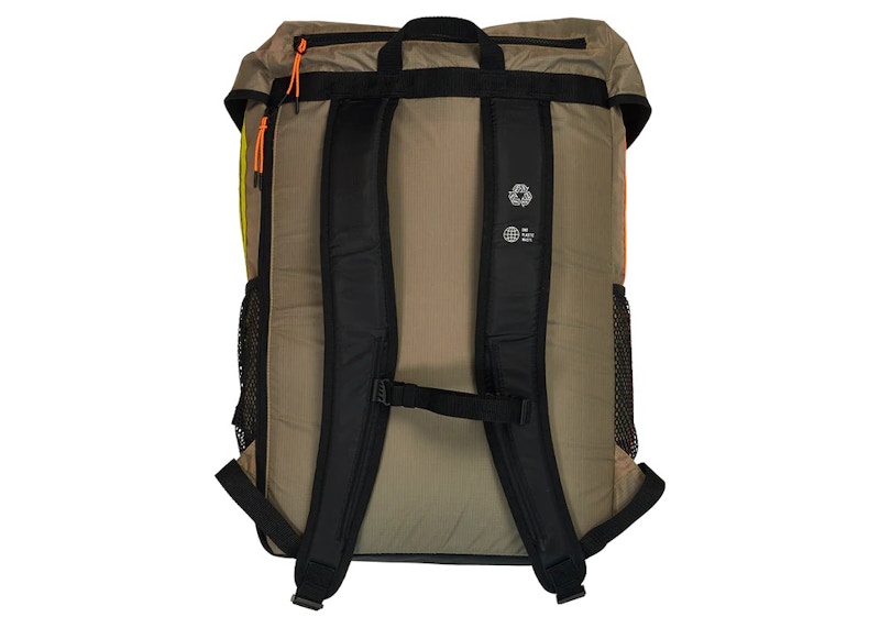 Palace x adidas Nature Backpack Blanch Cargo/Signal Orange Men's - SS22 ...