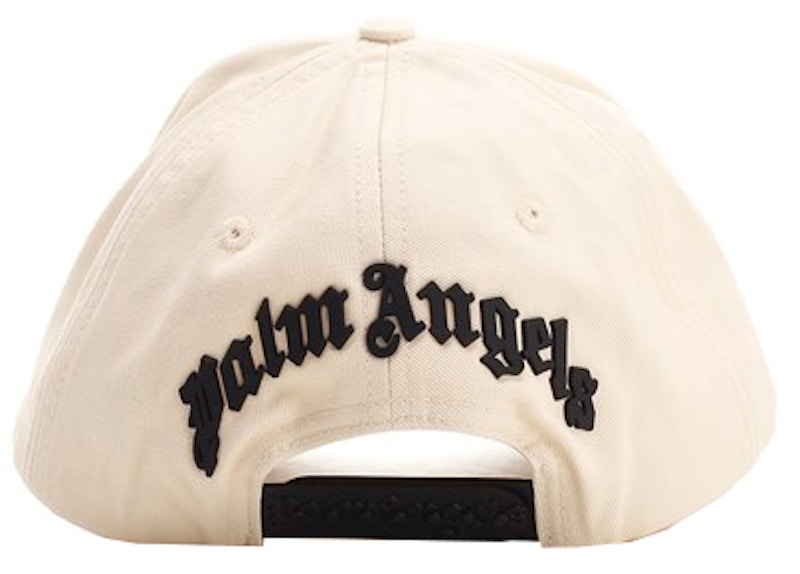 Palm Angels Back Logo Cap Beige/Beige Men's - SS23 - US