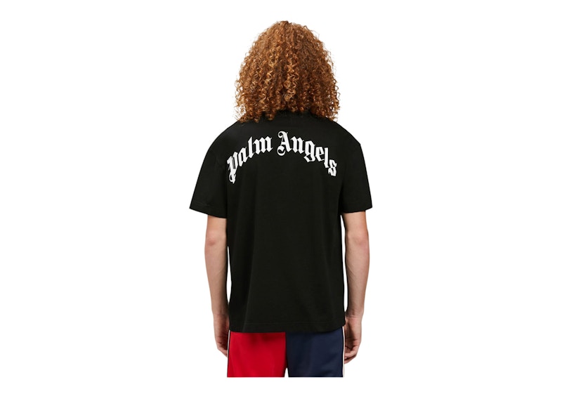 Palm Angels Broken Palm T-Shirt Black/Green Men's - FW22 - US