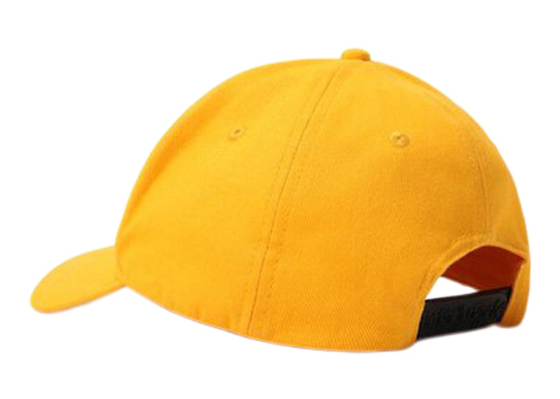 Palm Angels Logo Baseball Cap Yellow Men's - US