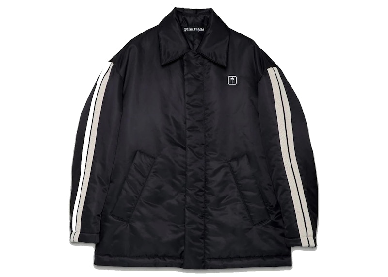 Palm Angels Palm Tree Puffer Jacket Black - FW21