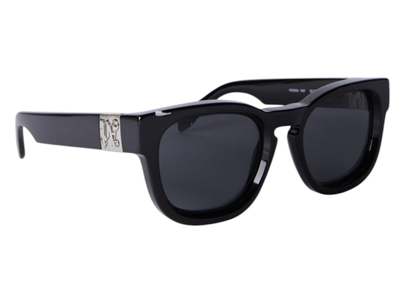 Palm Angels Riverside Sunglasses Black Dark Grey (PERI064S24PLA0011007 ...