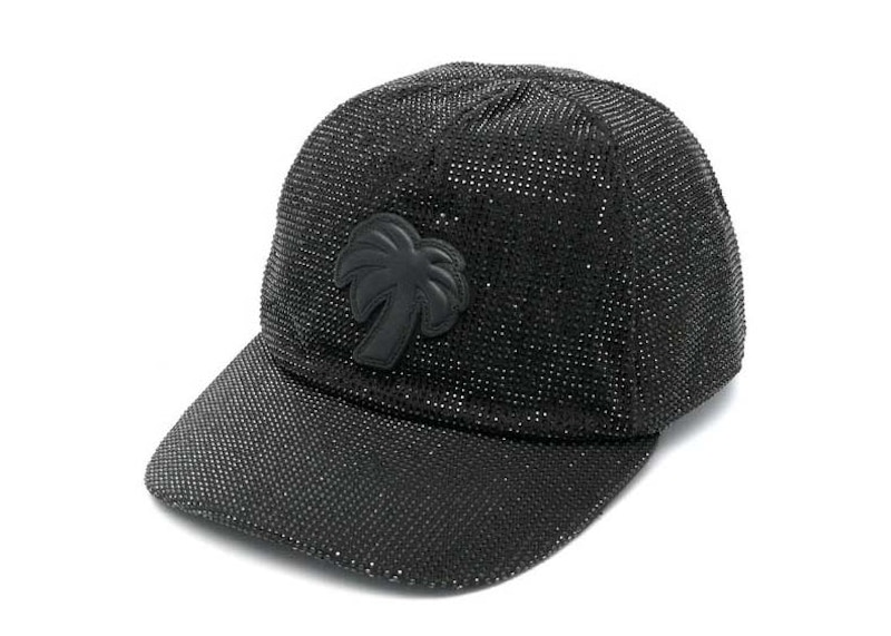 Palm Angels Women Big Palm Cap Black in Polyester - US