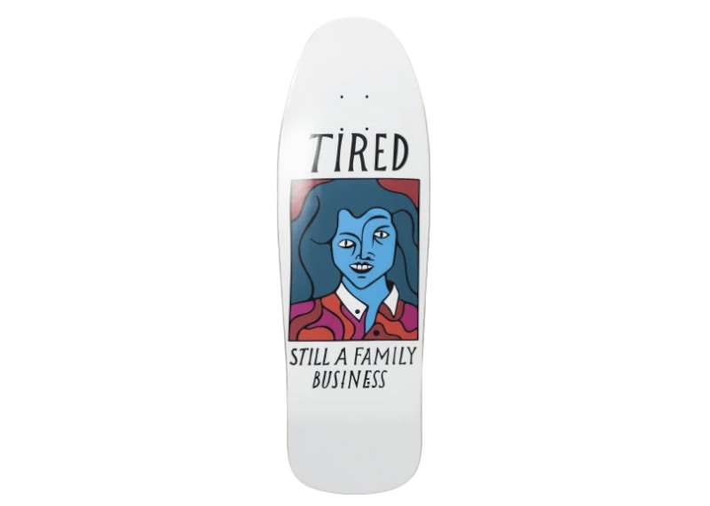 Parra Family Business Tired - 1989 9.7 Skateboard Deck - FW21 - US