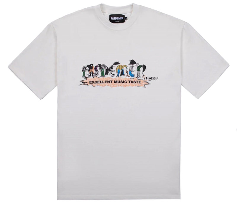 Pas de Mer Band T-shirt Natural Men's - FW22 - US