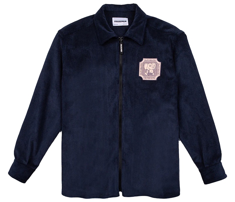 Pas de Mer Crystal Shirt Dark Blue Men's - FW22 - GB