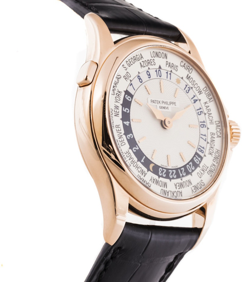 Patek Philippe World Time 5110R 37mm in Rose Gold - US