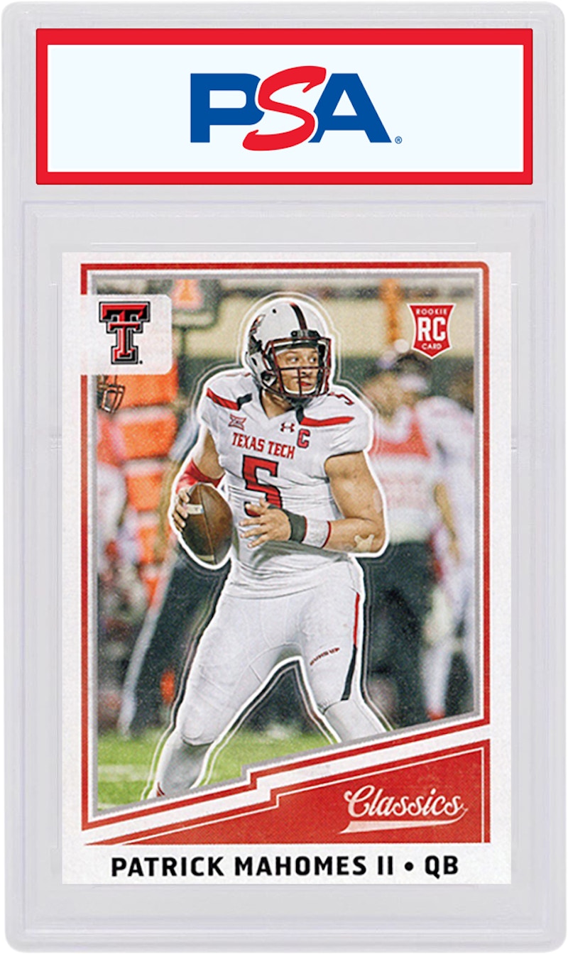 Patrick Mahomes 2017 Panini Classics Rookie #274 (PSA or BGS Graded ...