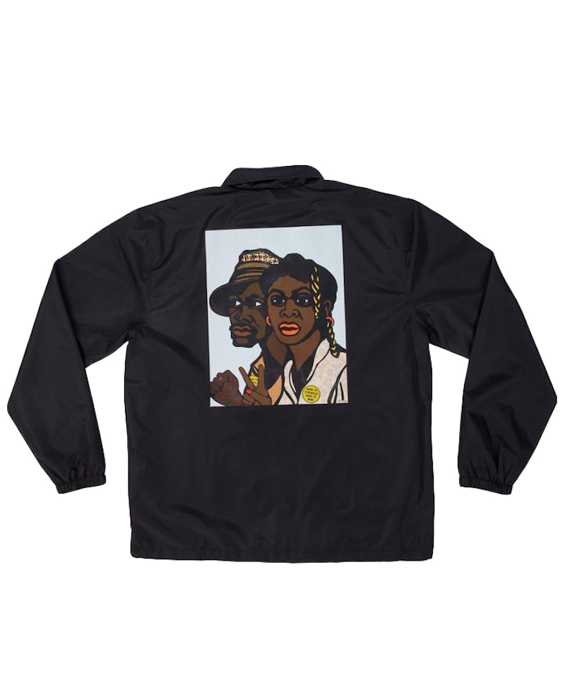 Patta x Emory Douglas Coach Jacket Black - SS21