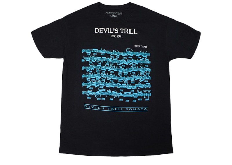Playboi Carti Devil's Trill Tee Black Men's - US