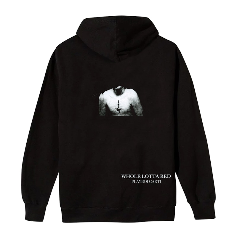 Playboi Carti Hands Zip Up Hoodie Black