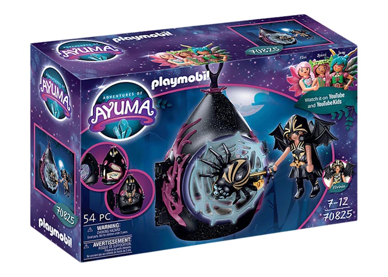 Playmobil Adventures of Ayuma Bat Fairy House Set 70825 - FR