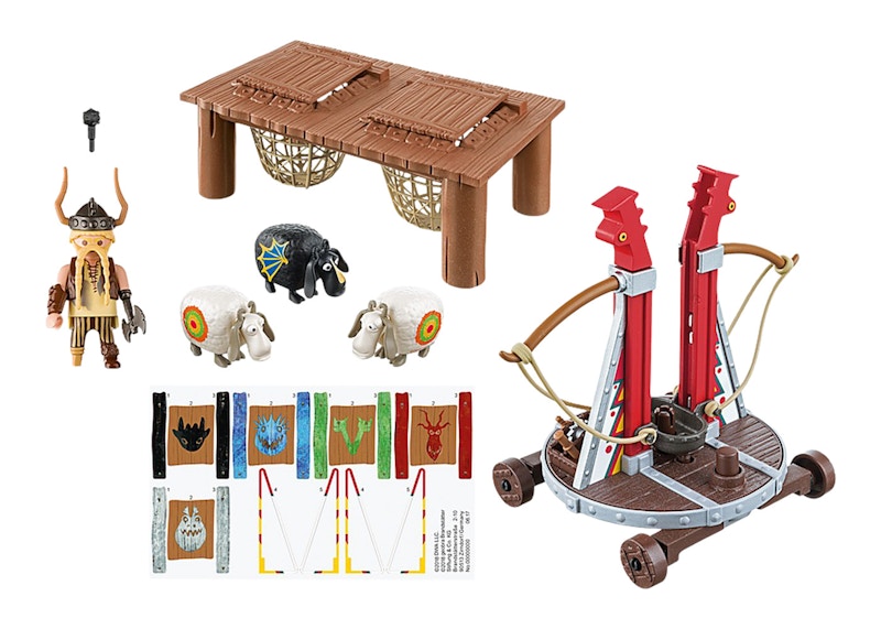 Playmobil Dream Works Dragons Dragon Racing: Gobber the Belch with ...